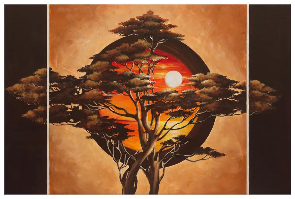 Gario Ručně malovaný obraz Sférický strom Rozměry: 70 x 100 cm