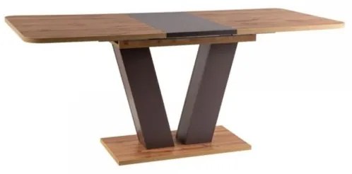 Jídelní stůl Platon 136 x 80 cm / Dub Wotan