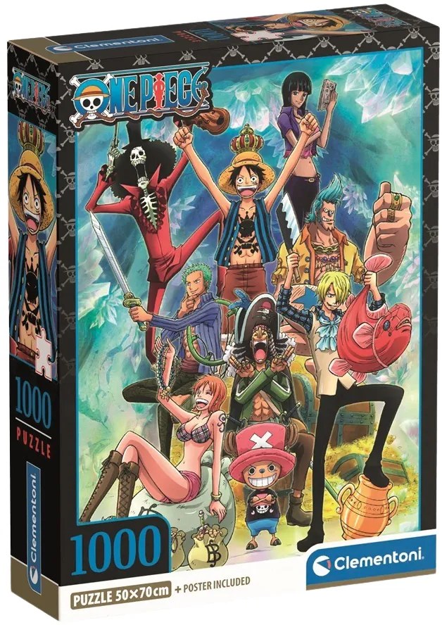 Clementoni - Puzzle 1000 One Piece