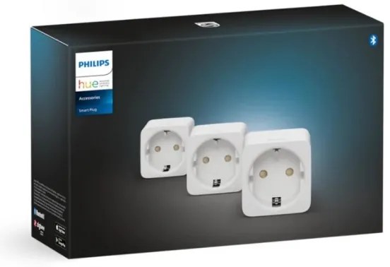 SADA 3x Chytrá zásuvka Philips Hue Smart plug EU SCHUKO