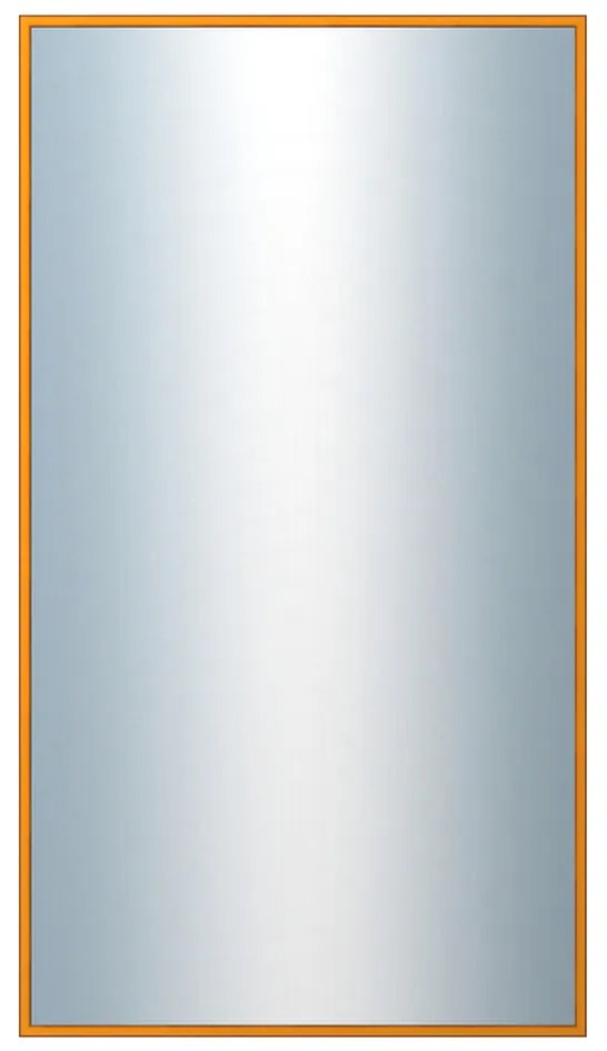 DANTIK - Zarámované zrcadlo - rozměr s rámem cca 50x90 cm z lišty Hliník oranžová | P269-217 (7269217)