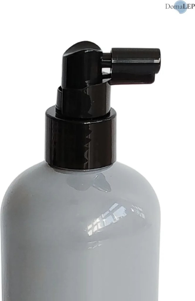 Dávkovač na mýdlo 300 ml šedý a černým sprejem BELA