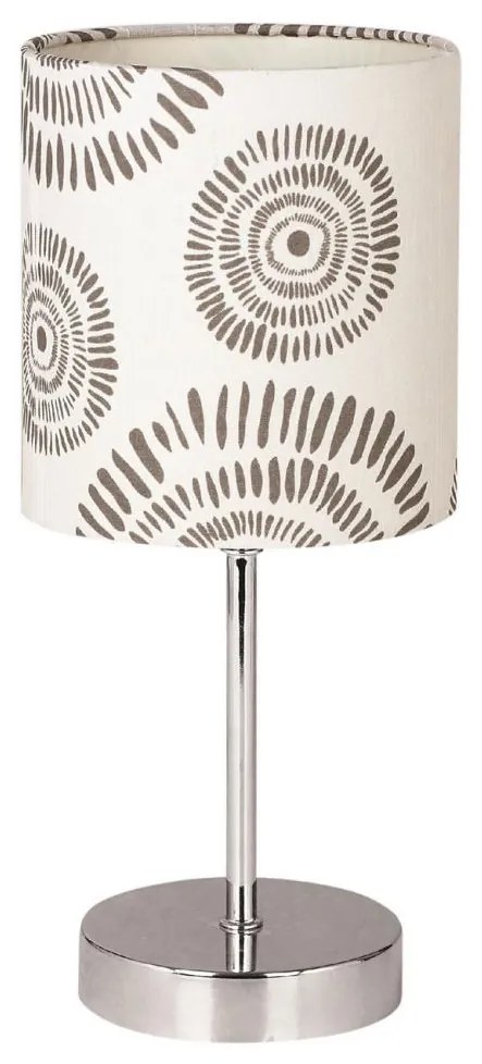 Candellux | Stolní lampa EMILY 1xE14/40W/230V krémová/lesklý chrom | CA0760