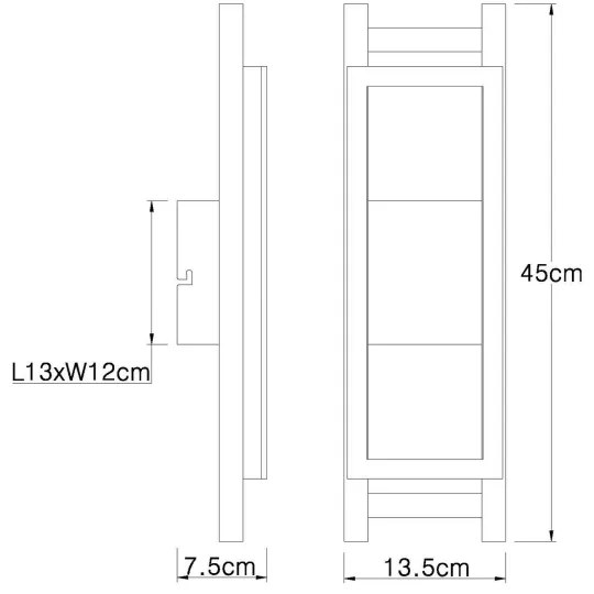 Globo 67266W - LED Nástěnné svítidlo ILLA LED/10W/230V