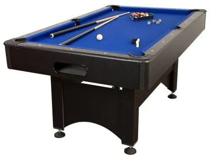 TUIN kulečníkový stůl pool billiard kulečník 5 ft s vybavením modrá