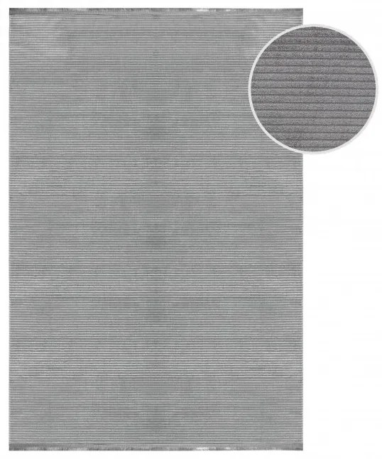 Ayyildiz Kusový koberec STYLE 8900, Šedá Rozměr koberce: 80 x 150 cm