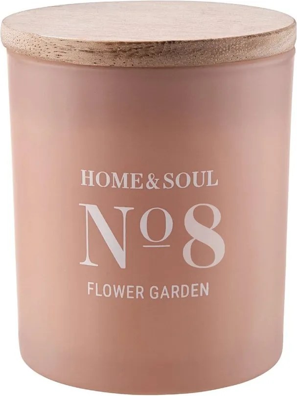 HOME & SOUL Vonná svíčka se sójovým voskem No. 8 Flower Garden