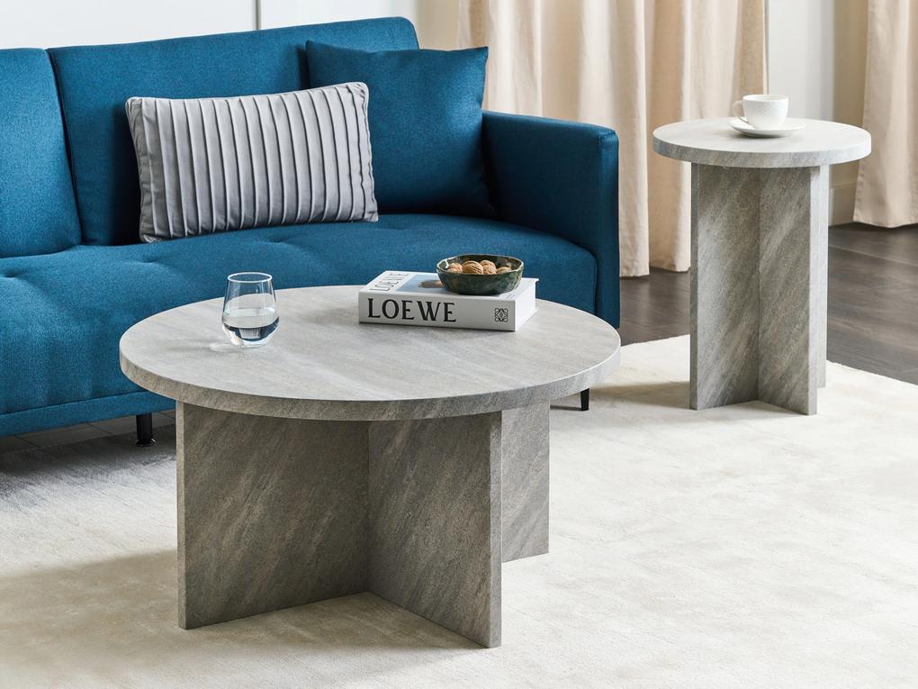 Konferenční stolek s betonovým efektem STANTON Beliani