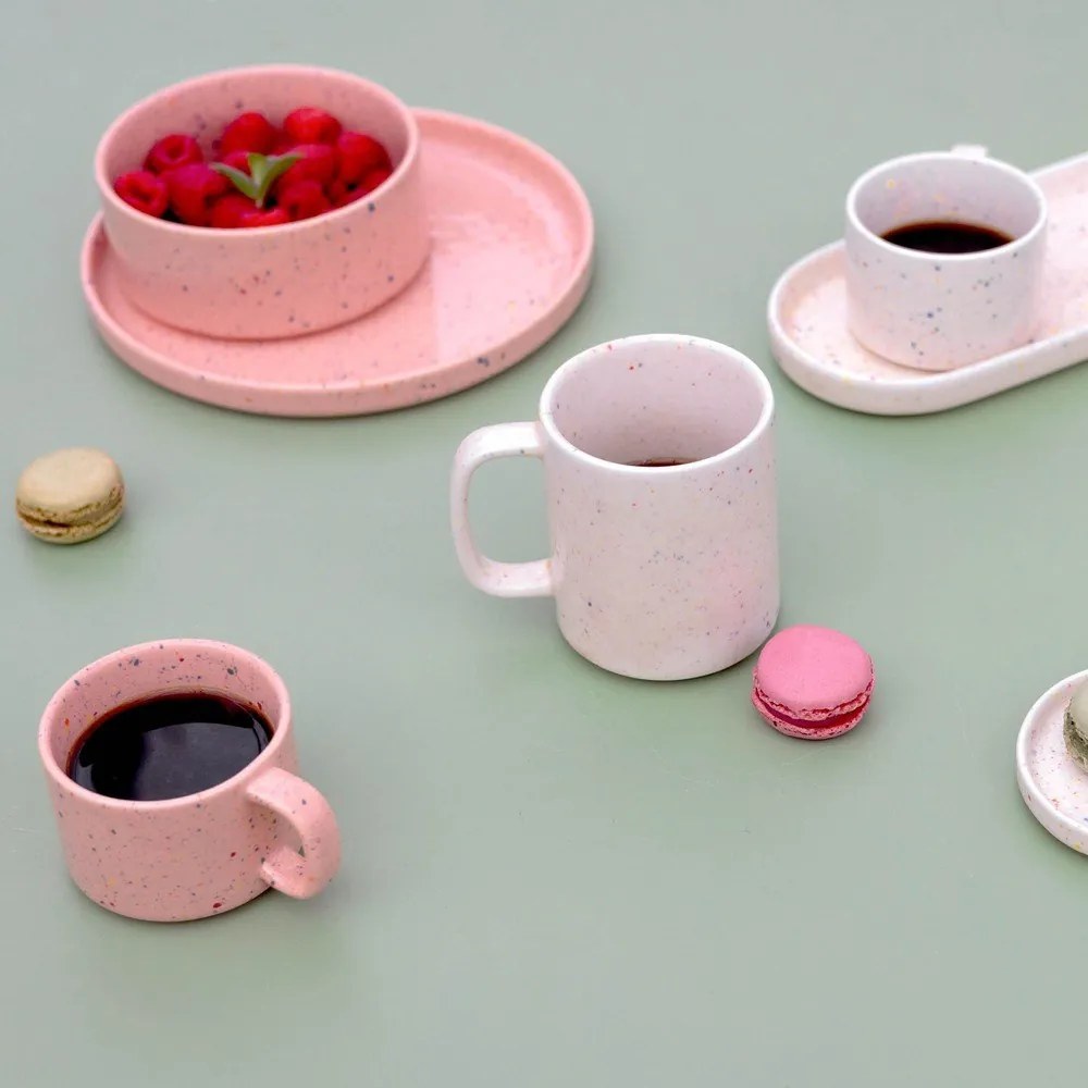 Béžový kameninový hrnek 330 ml Fika – ONA