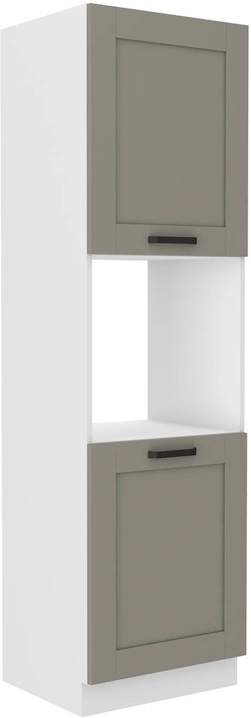 STL 60 cm skříňka vysoká 2D na vestavnou troubu LUNA Barevné provedení LUNA: Bílá / Jílově šedá
