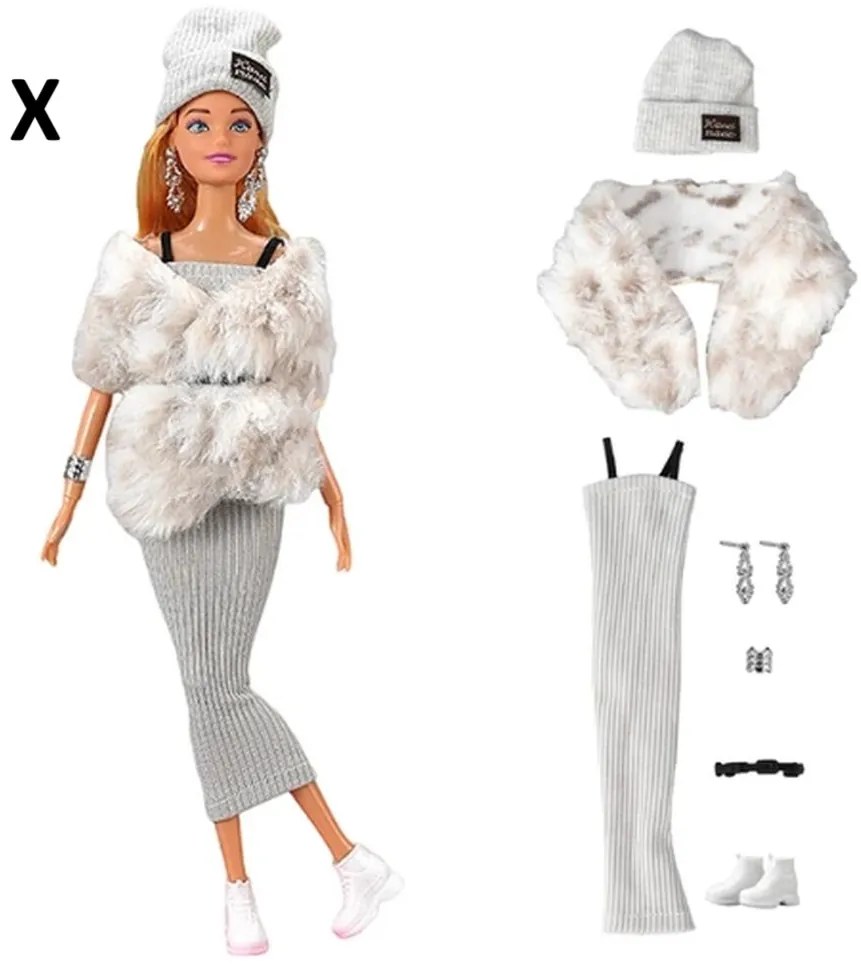 Šatičky pro panenku Barbie (30 cm) Varianta: X