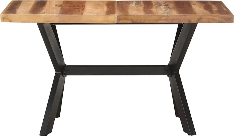 Jídelní stůl 140x70x75 cm masiv s medovou povrchovou úpravou 321546