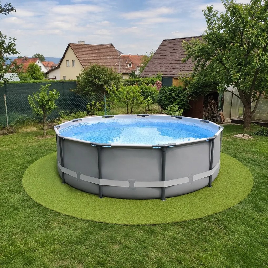 Betap, Umělá tráva pod bazén Robina New kruh, 200x200 (průměr) kruh, zelená, exteriér