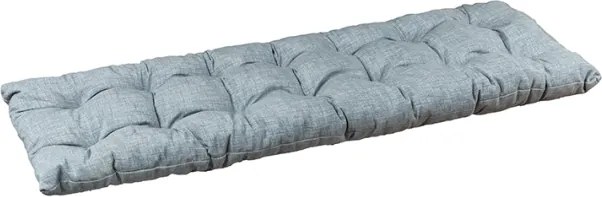Bellatex Sedák na lavici prošívaný Šedá rozměr 40x120 cm