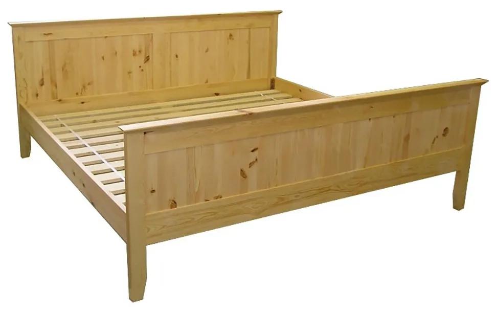 Dřevěná postel elen 11606 - unis-n