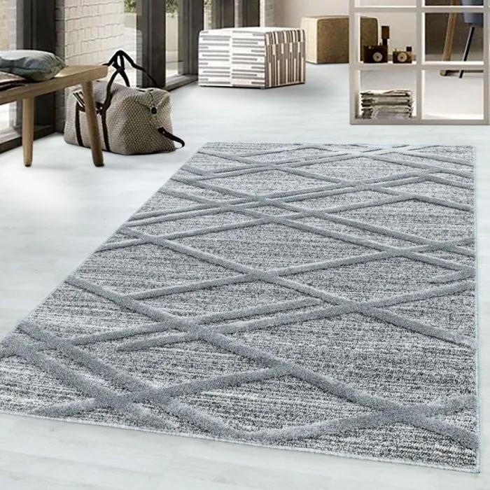 Vopi | Kusový koberec Pisa 4706 grey - Kruh průměr 160 cm