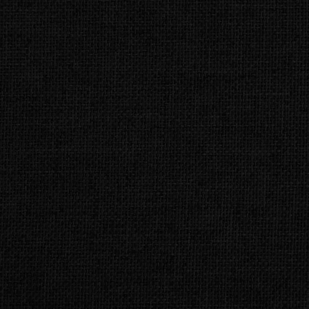 Dětská pohovka černá 70 x 40 x 24 cm textil 3196348