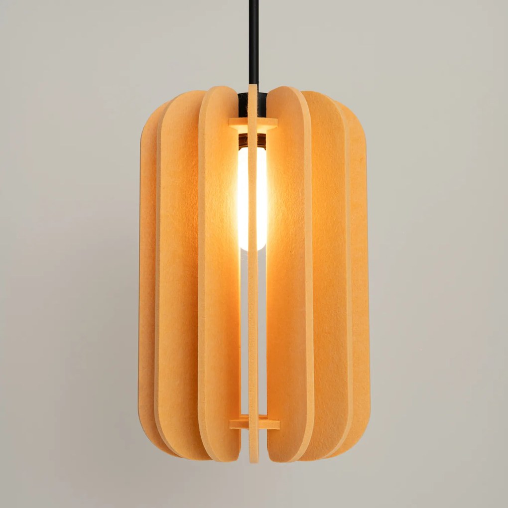 Sollux Lighting Závěsná lampa MULA 27 žlutá