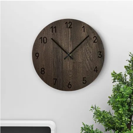 Nástěnné hodiny ze dřeva s luxusním kvalitním designem I SENTOP MAS024-3169
