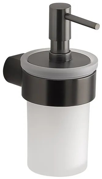 Gedy Gedy, PIRENEI dávkovač mýdla, mléčné sklo, gun metal, PI8181