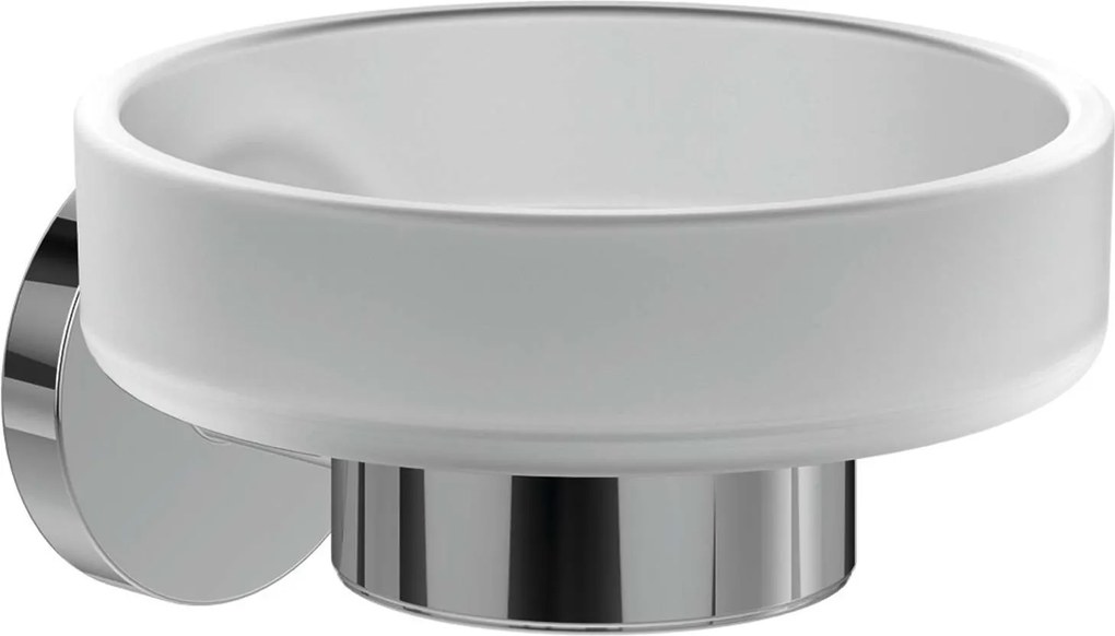Villeroy & Boch Elements Tender - Mýdlenka s držákem, sklo/chrom TVA15101900061
