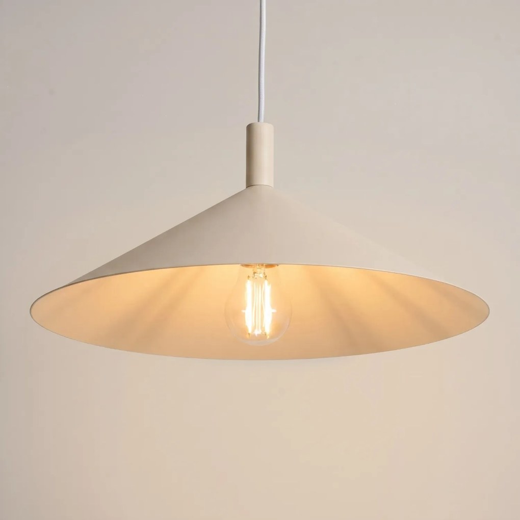 Sollux Lighting Závěsné svítidlo NOX 40 béžové