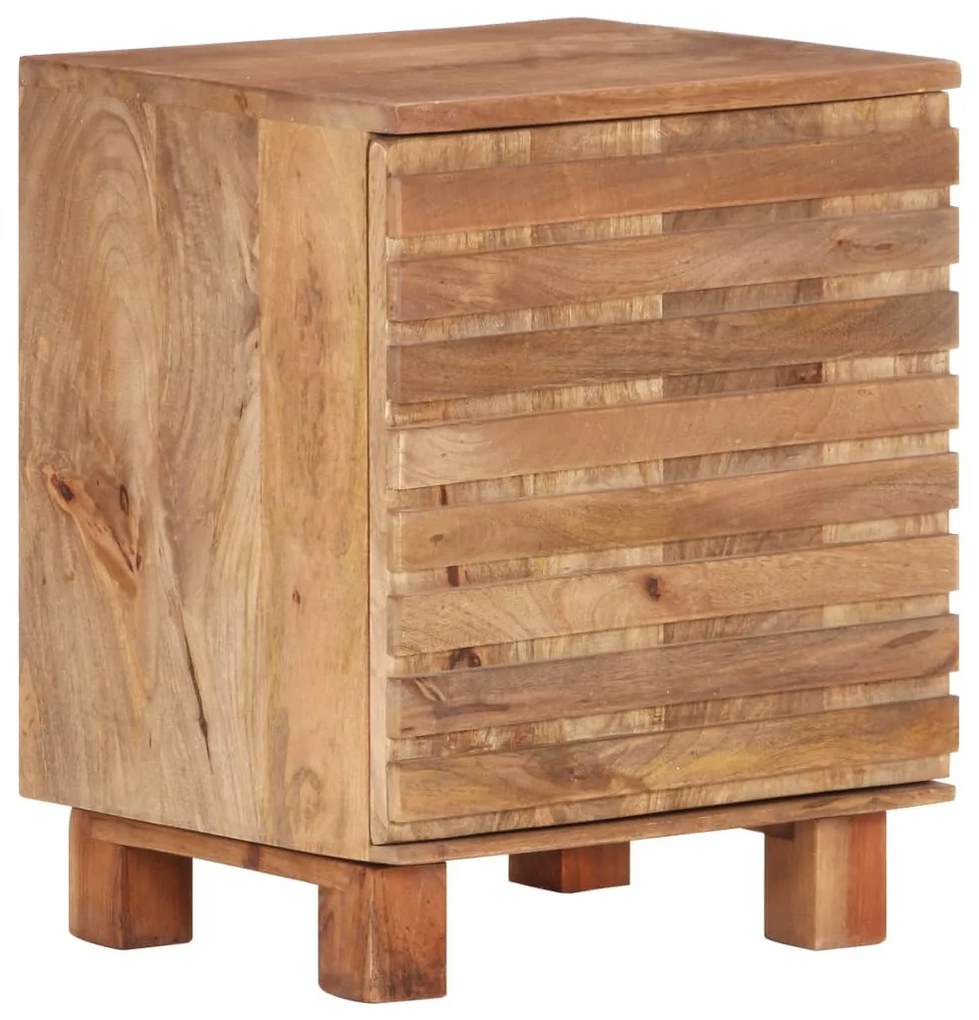 Noční stolek 40 x 35 x 51 cm masivní mangovníkové dřevo,  287761