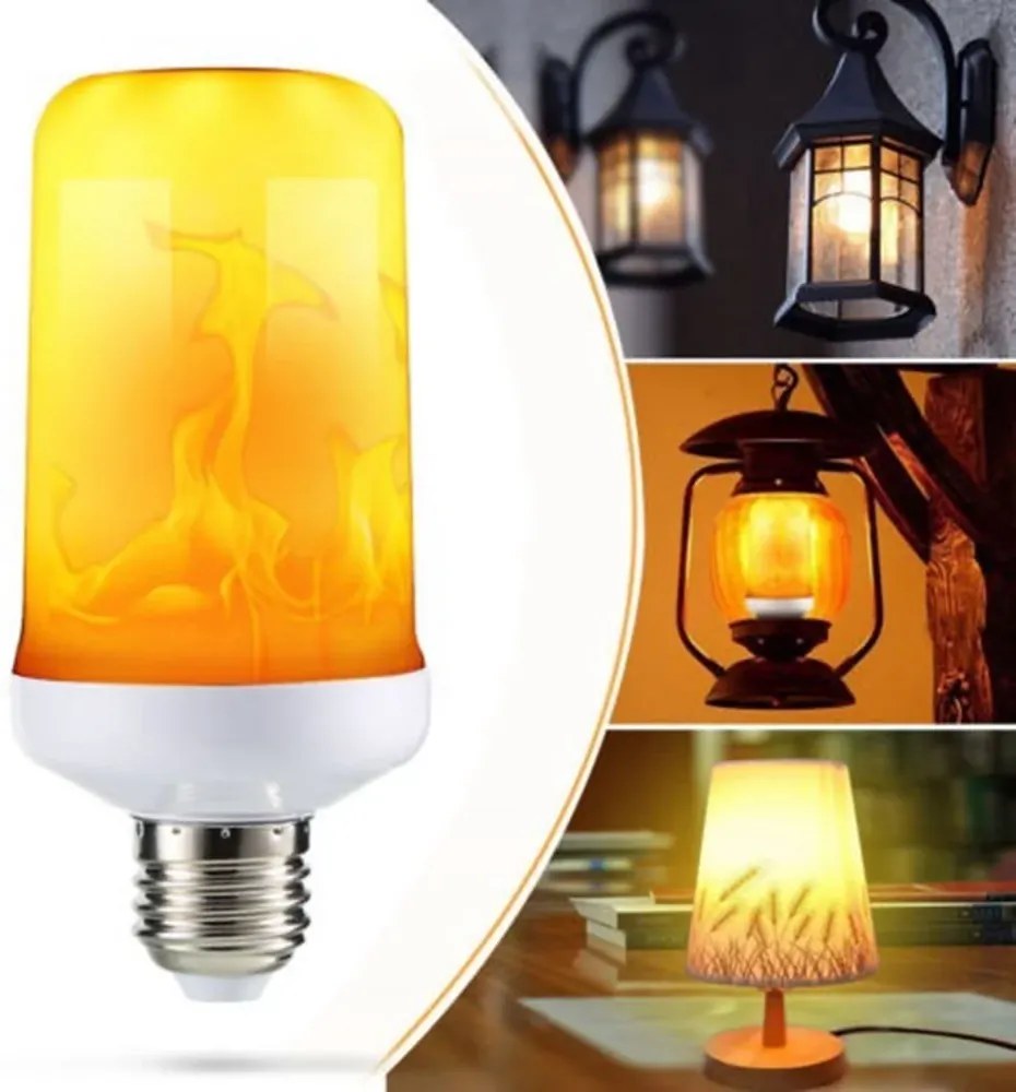 Zaparkorun LED žárovka s imitací plamene - HYO - 2,5W - orange