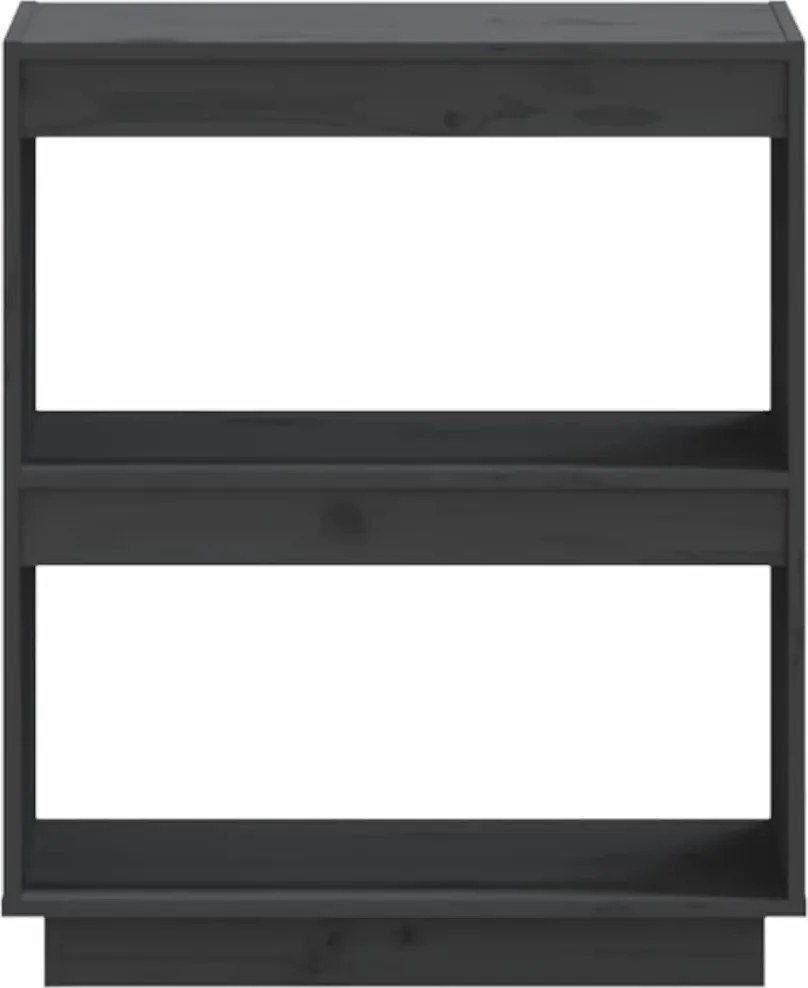 vidaXL Knihovna 60 x 35 x 71 cm masivní dřevo borovice [810861] Barva: medová hnědá