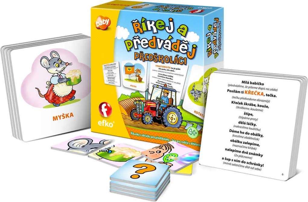 EFKO Hra Říkej a předváděj *SPOLEČENSKÉ HRY* ef54682