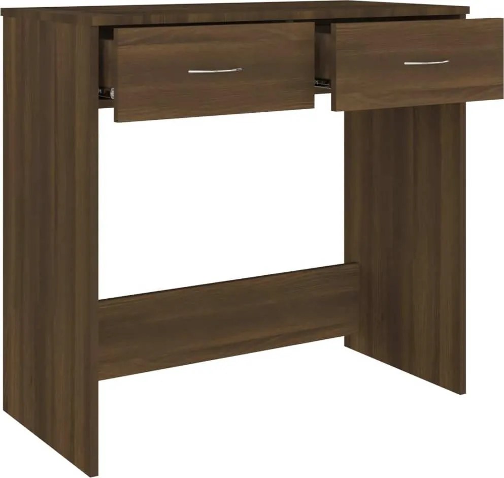 vidaXL Psací stůl 80 x 40 x 75 cm dřevotříska [801356] Barva: Bílá