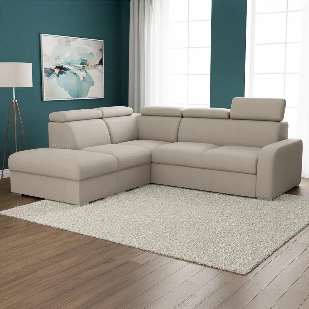 Sedací souprava OSLO V | 230x250 | rozkládací + 2x úložný prostor | VÝBĚR TKANIN