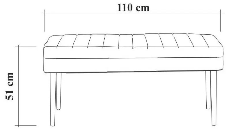 Jídelní set Vina 5D ořech/tmavě modrá