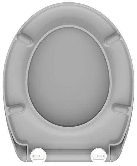 Eisl Sanitär WC prkénko Duroplast Soft Close Grey 82302