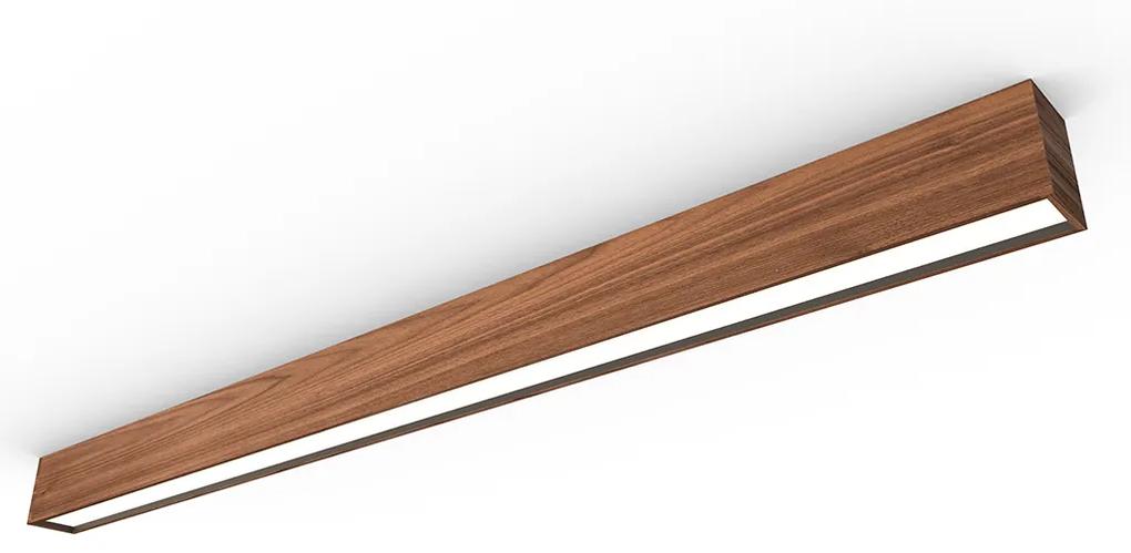 Dřevěné svítidlo lineární woodLED Linus Ceiling  Dřevěné svítidlo lineární Woodled Linus Ceiling Délka: 1600 mm, Dřevodekor: Ořech Americký, Teplota…