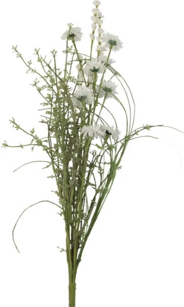 Umělé květiny bílé 51 cm