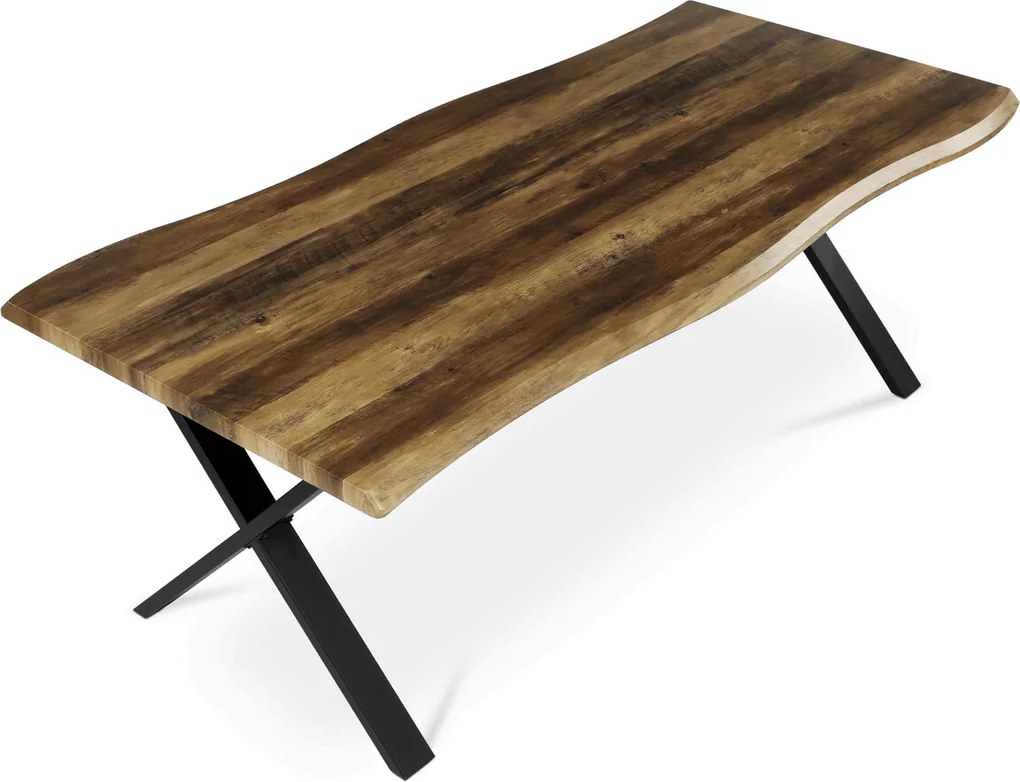 Autronic Jídelní stůl HT-F4321 210x100 cm Odstín: Dub divoký