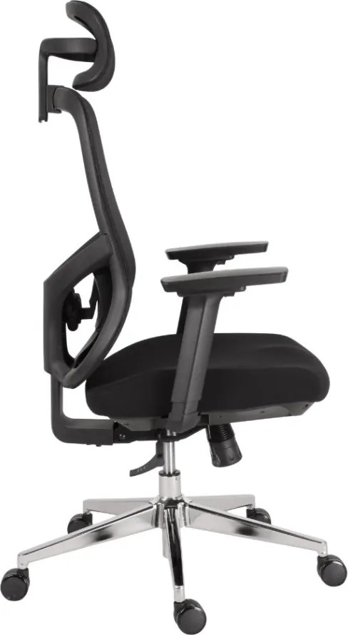 Kancelářská ergonomická židle Neoseat ALLY — černá, nosnost 150 kg