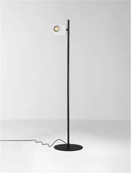 LED stmívatelný bílá stojací lampa Kedros