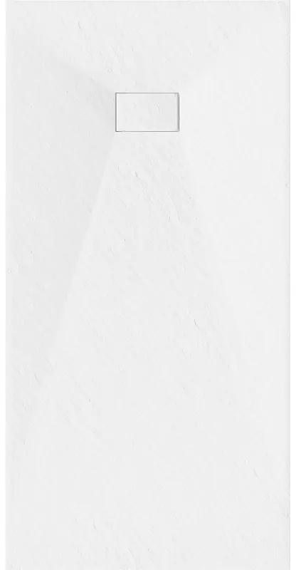 Mexen Hugo obdélníková vanička do sprchového koutu SMC 170 x 90 cm, Bílá - 42109017