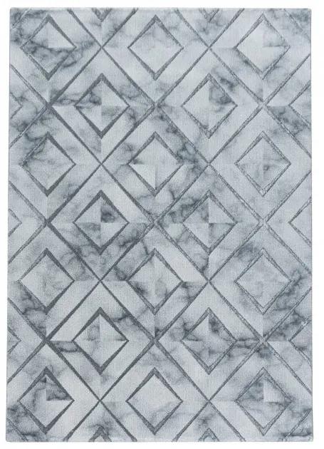 Vopi | Kusový koberec Naxos 3811 silver - 120 x 170 cm