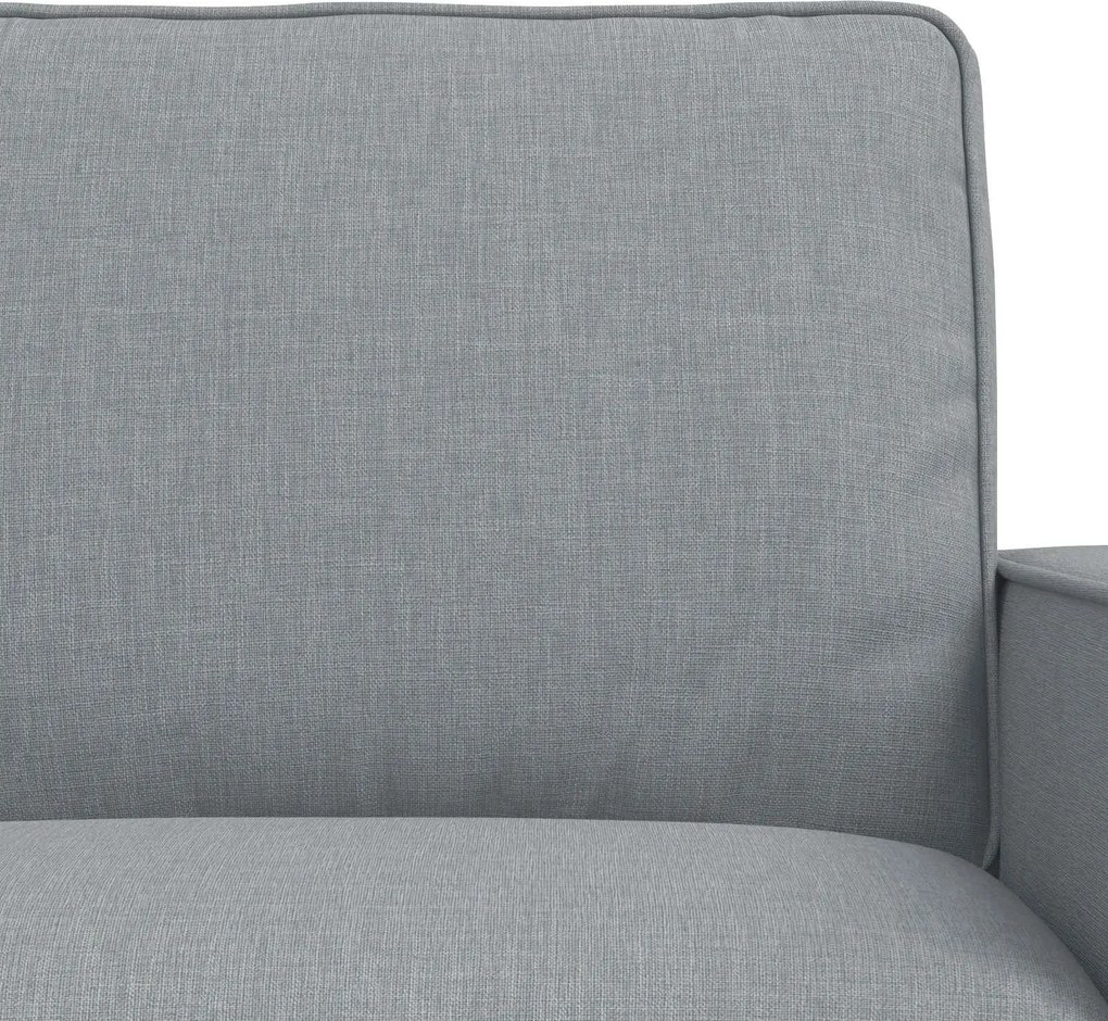 Set pohovek 2 ks Světle šedá textil 3407544