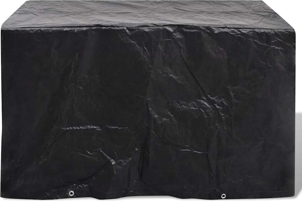 Plachty na zahradní nábytek 2 ks 8 oček 140 x 70 x 90 cm 279128