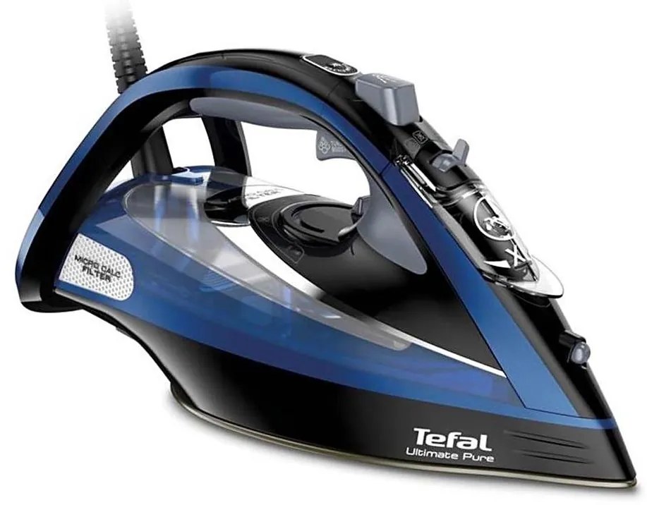 Tefal - Napařovací žehlička ULTIMATE PURE 3200W/230V modrá