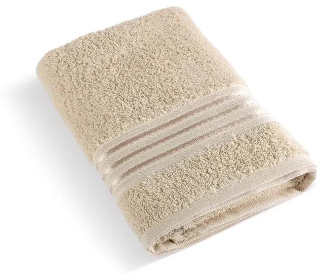 Bellatex Froté ručník a osuška kolekce Linie světlá béžová velikost Osuška - 70x140 cm