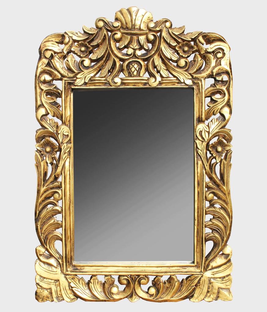Zrcadlo ve zlatém rámu