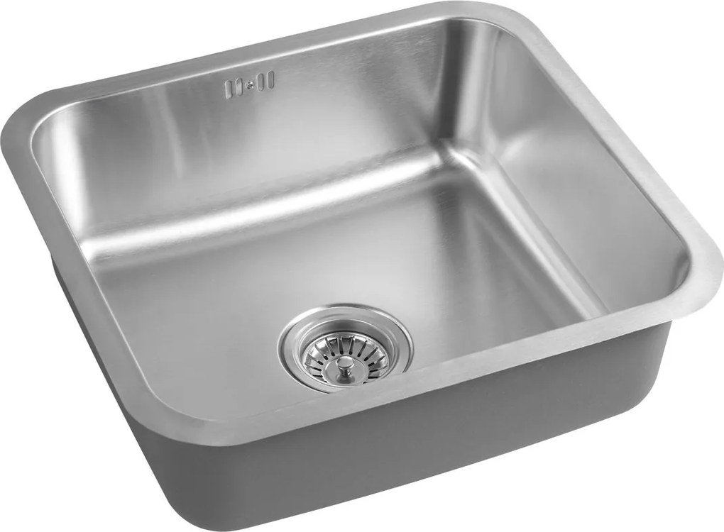 Aqualine Aqualine, Nerezový vestavný dřez 50x18x45cm, AQ5045