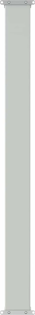 vidaXL Zatahovací boční markýza / zástěna na terasu 100 x 314 cm [42035286] Barva: Šedá