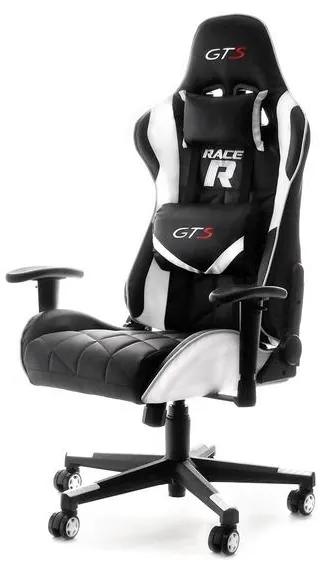 Medo Kancelářská židle RACER GTS+ černobílá