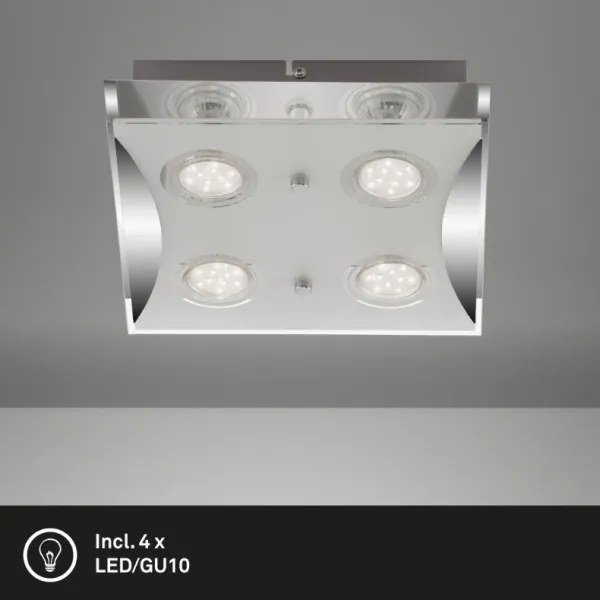 Briloner 3572-048 - LED Stropní svítidlo FLASH 4xGU10/3W/230V